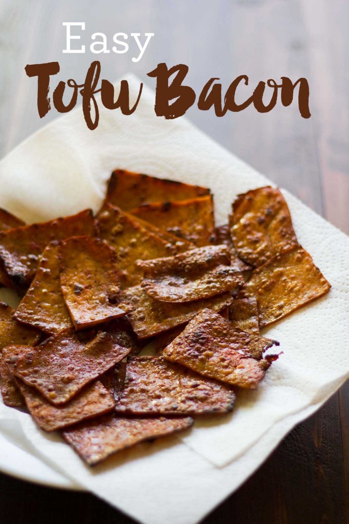 Easy Tofu Bacon - Pass the Plants