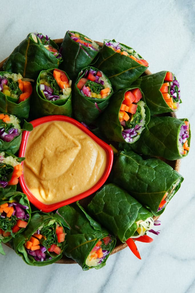 Grain-Free Spring Rolls - Pass the Plants